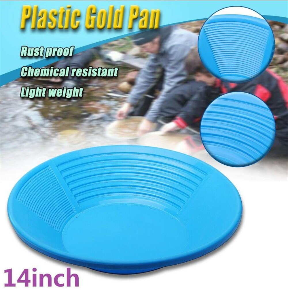 Plastic Gold Pan Basin Nugget Mining Pan Dredging ... – Grandado
