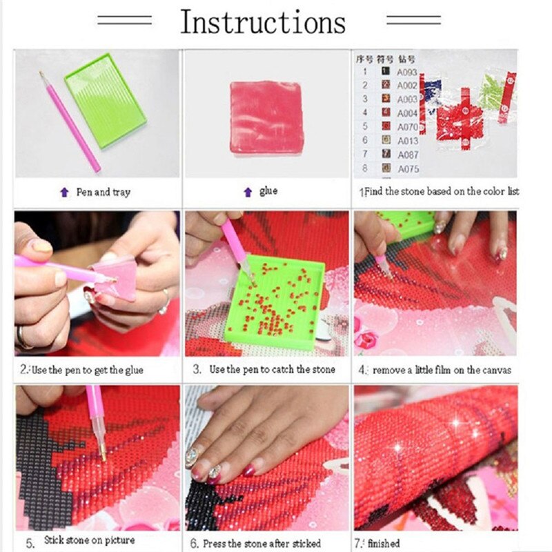 Adults DIY Rhinestone Painting Beautiful Landscape... – Grandado