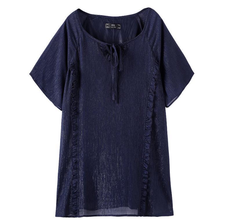 Plus Size 10XL 9XL 8XL Women Short Sleeve Summer T... – Grandado