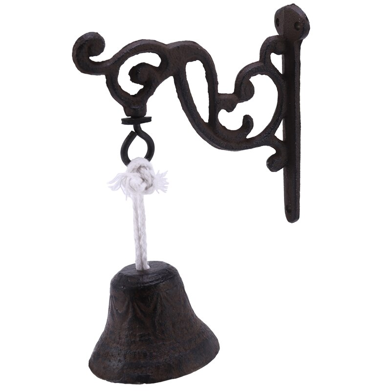 Vintage Cast Iron Dinner Bell As Entry Door Bell O... – Grandado