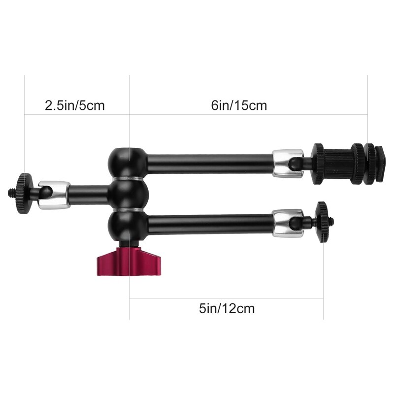 ic Arm,3 Arms Adjustable Articulating Friction Arm... – Grandado