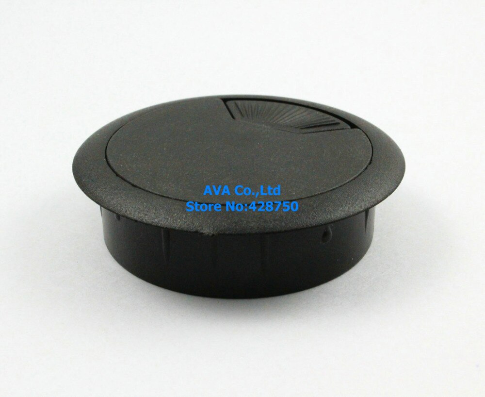 20 stk. 50mm sort plastik computer skrivebordsbord... – Vicedeal