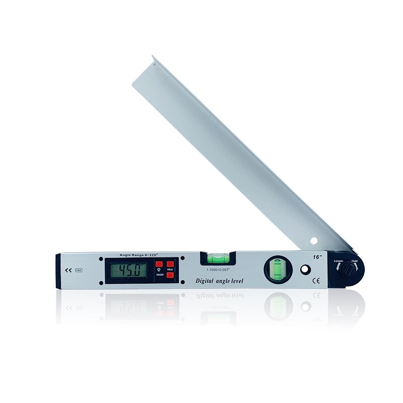 225 degree digital angle ruler, protractor, level ... – Vicedeal