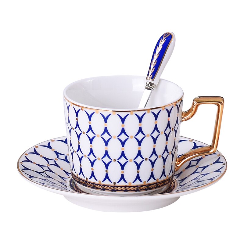 Coffee Cup Bone China Tea Cups And Saucer Sets Cer... – Grandado