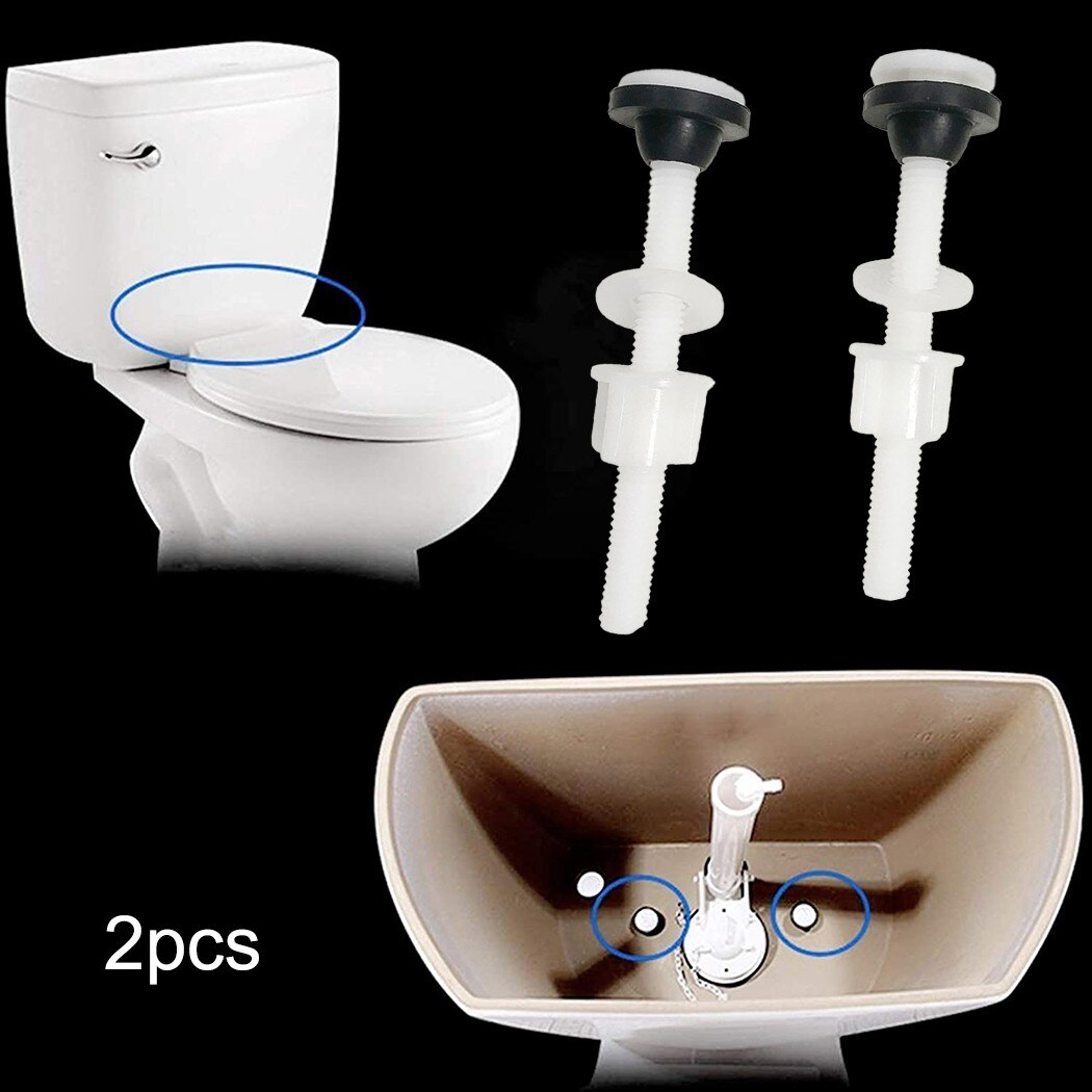 2pcs Toilet Seat Hinge Bolts Screw Fixing Fitting ... – Grandado
