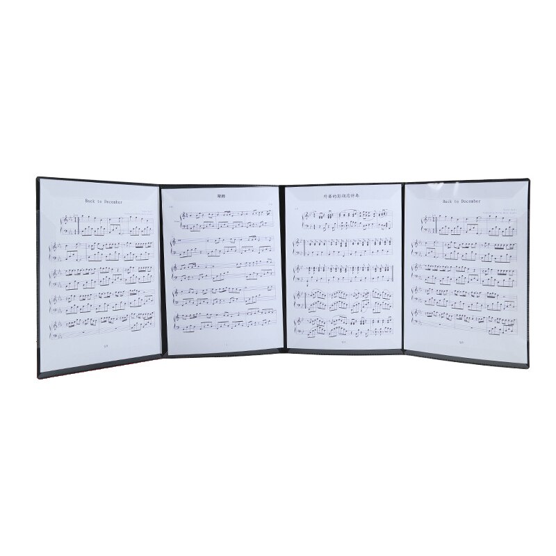 24.8cm*2cm*31cm 6/40 Pages Waterproof Music Score ... – Vicedeal
