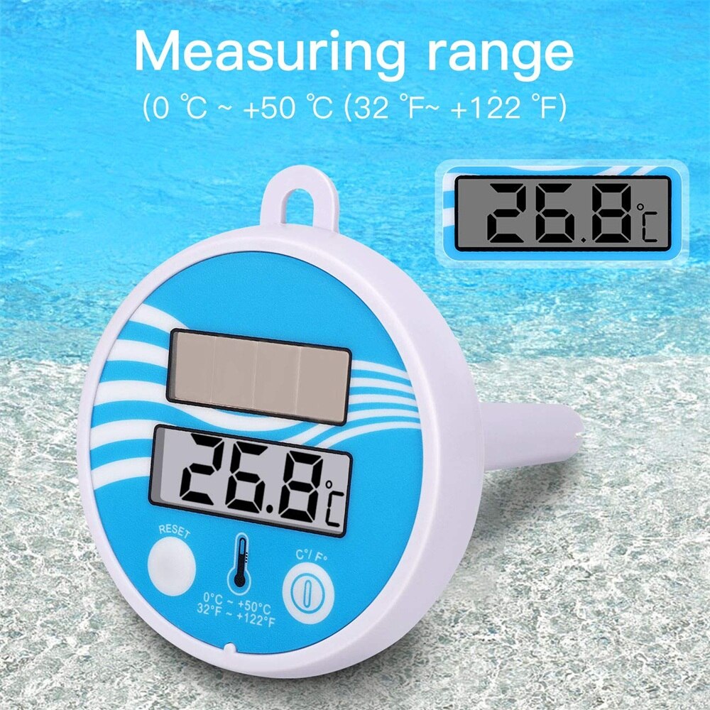 Solar Zwembad Thermometer Outdoor & Indoor Zwembad... – Grandado