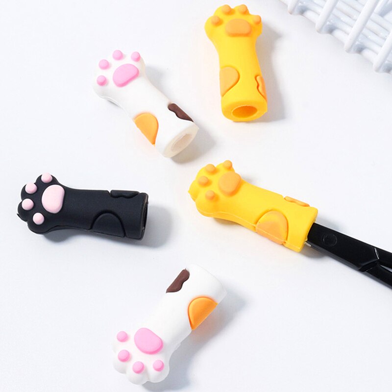 4Pc Cartoon Kat Poot Manicure Tool Siliconen Besch... – Grandado
