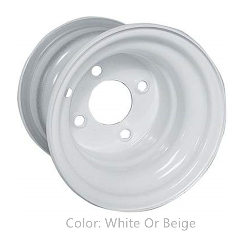 JayCreer 1PCS 8" White Steel Golf Cart Wheels And ... – Grandado