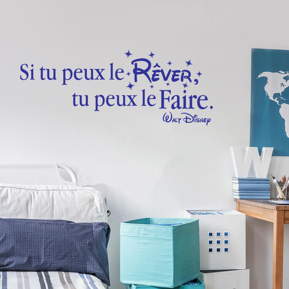DIY Vinyl Wall Stickers Wall Decals French Motivat... – Vicedeal