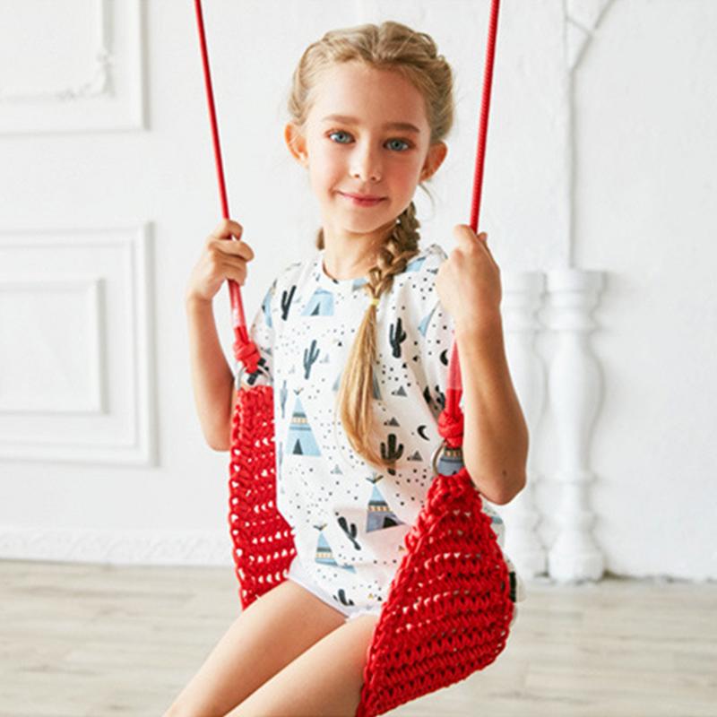 Funny Outdoor Swings Toys Indoor Rope Net Swing Se... – Vicedeal