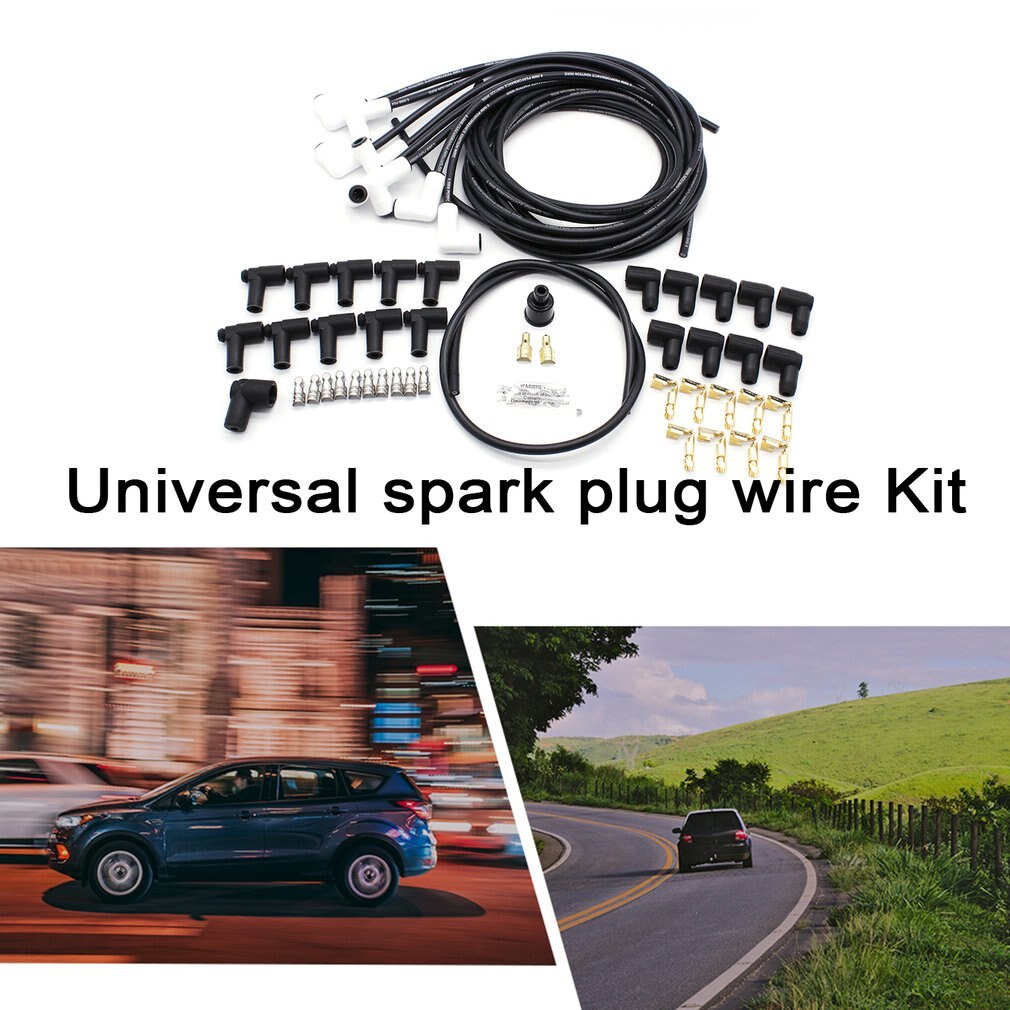 SI-AT38022 9001C Universal Spark Plug Wire Set 8mm... – Vicedeal