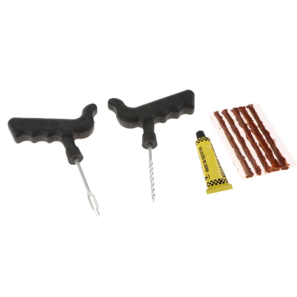1 Set Vehicle Car Motorcycle Tubeless Tire Punctur... – Grandado