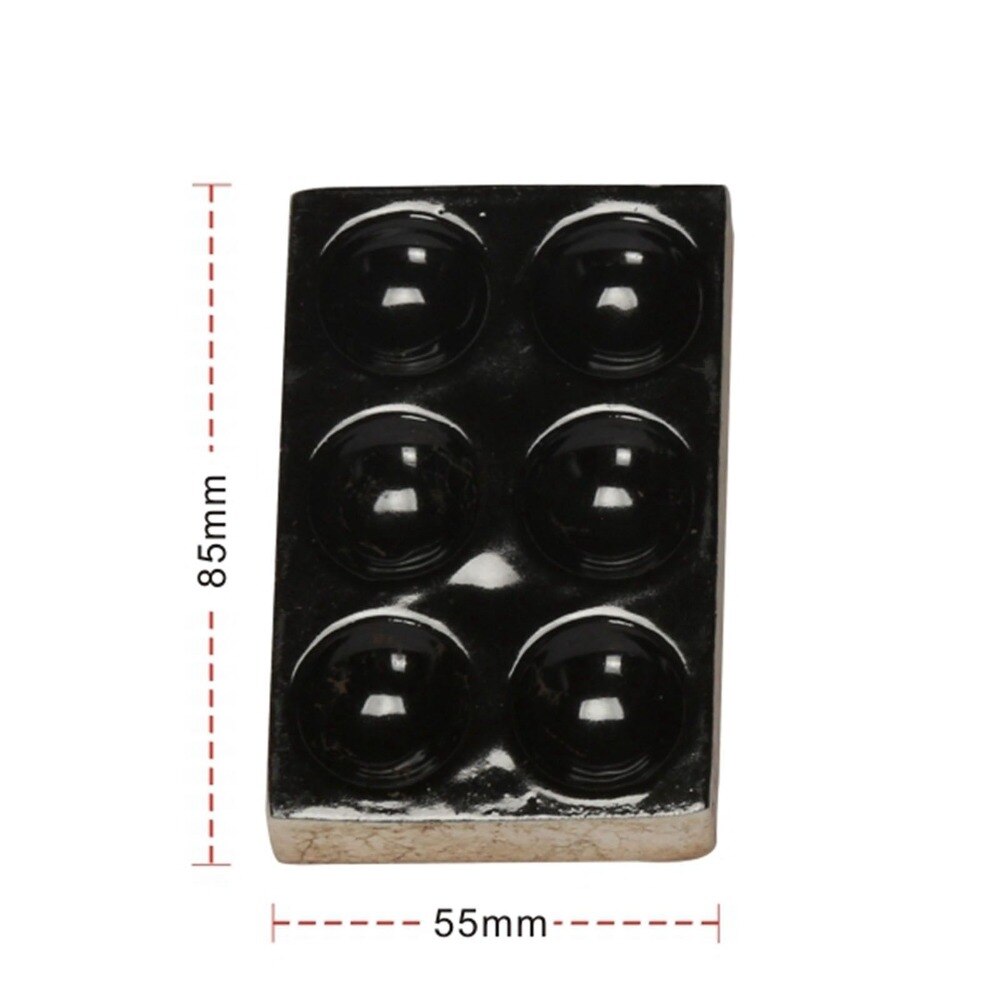 Black 6/12 Holes Laboratory Porcelain Spotting Til... – Grandado