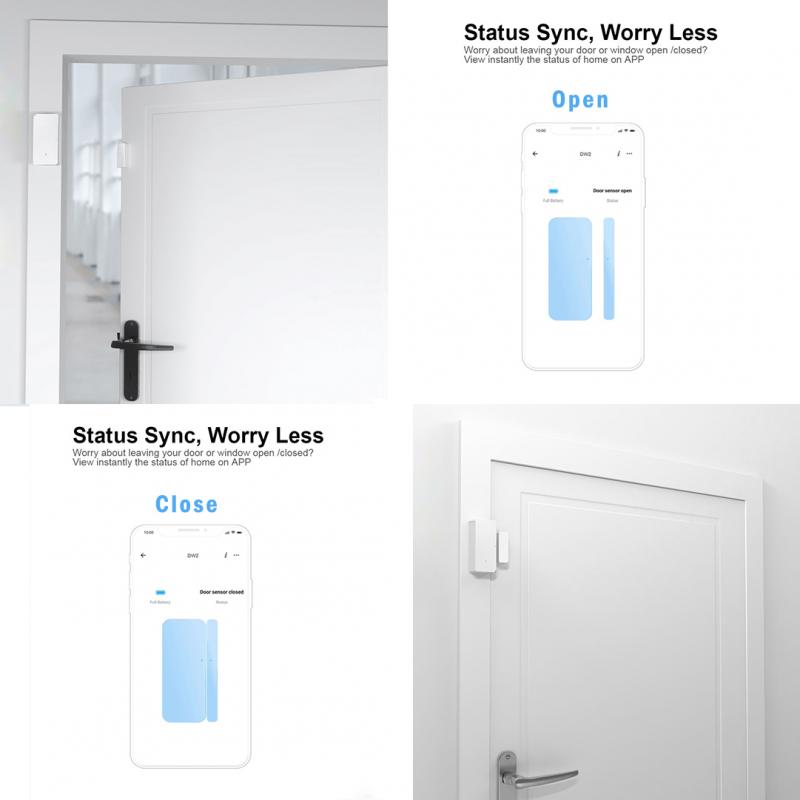 SONOFF DW2 Smart WiFi Safe Door Window Sensor Alar... – Grandado