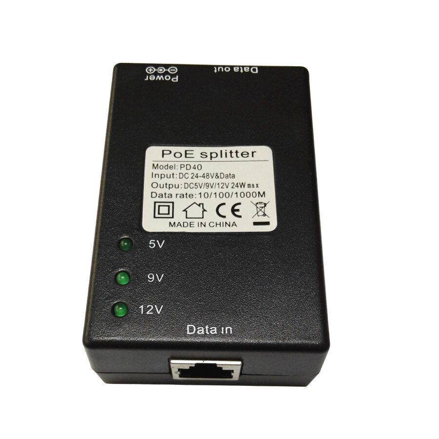 Lihmsek POE Splitter 1000M Adjustable Voltage 3A 5... – Vicedeal