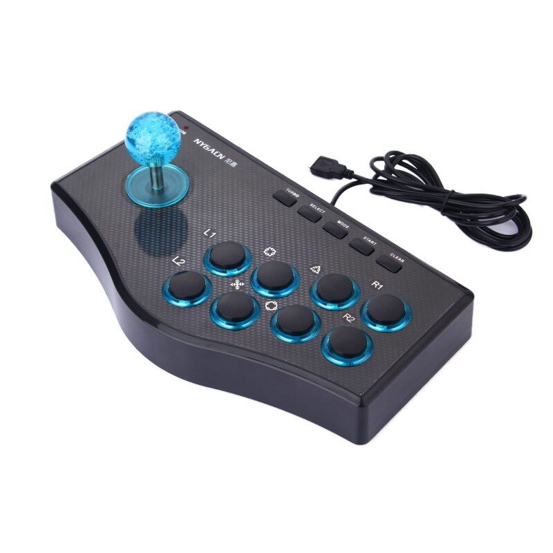 Usb Wired Game Controller Game Rocker Arcade Joyst Grandado