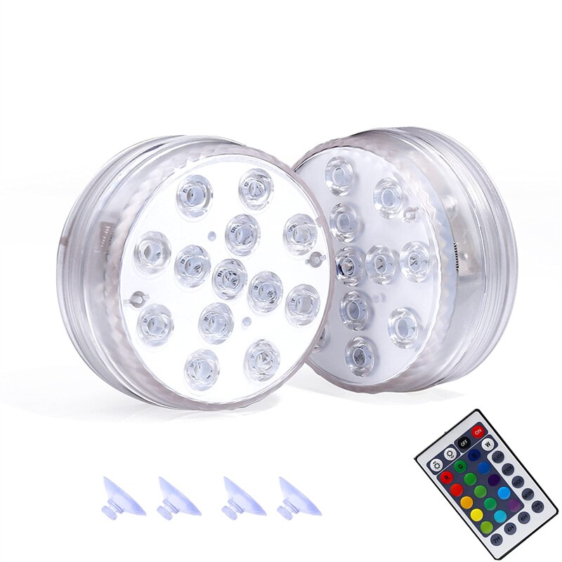 2Pcs Led IP68 Waterdichte Onderwater Licht Wth 16 ... – Vicedeal