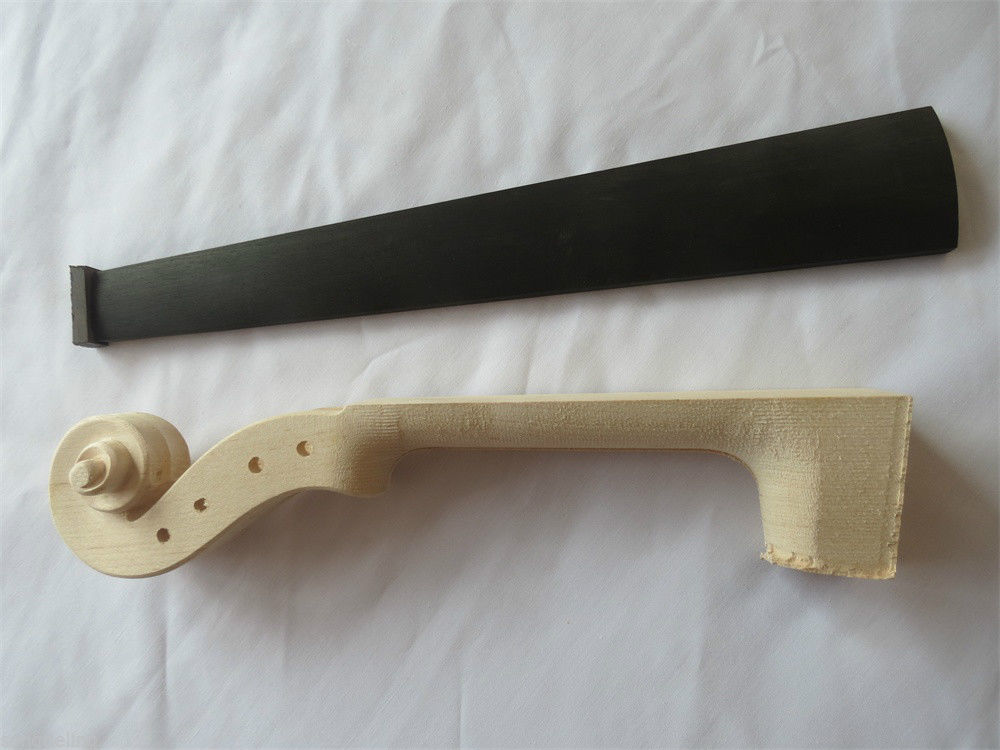 1pcs Top hand carved maple white viola neck 16" wi... – Vicedeal