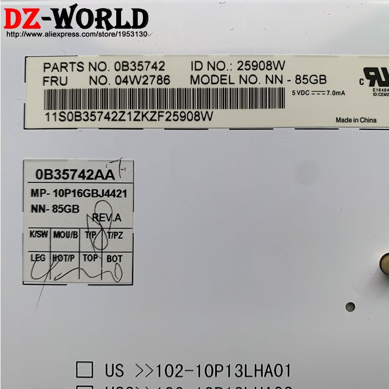 Originele Gb Uk Engels Verlicht Toetsenbord Voor L... – Vicedeal