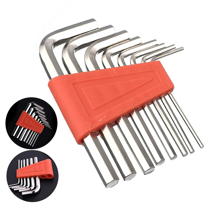 Llave Allen tipo L, llave métrica de pulgadas, lla... – Grandado