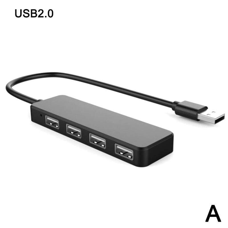 Usb Hub 2.0/3.0 4 Ports Hub Ultra Slim Portable Us... – Grandado