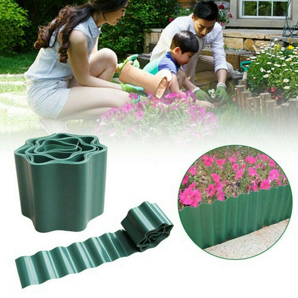 Garden Lawn Edging Strip Flexible Plastic Decorati... – Vicedeal