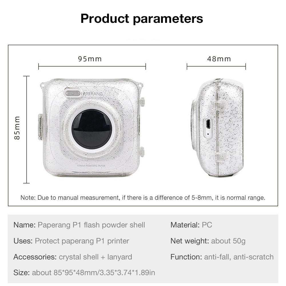 Beschermhoes voor Paperang P1/P1S Camera Printer S... – Grandado
