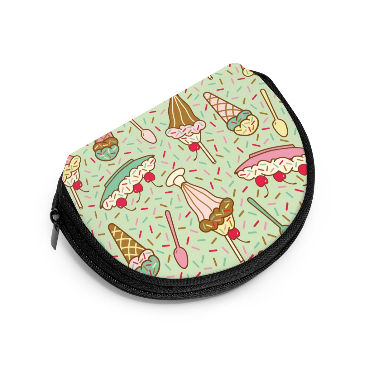 Ice Cream Desserts With Mint Background Classic St... – Grandado