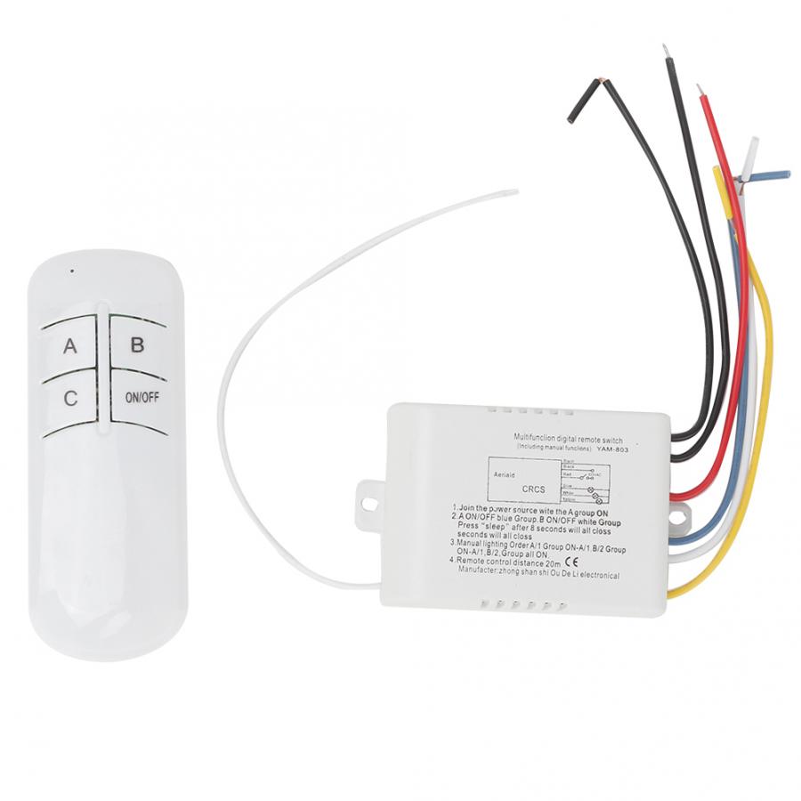 YAM-803 3 Möglichkeiten AUF/OFF 220 V Digital Wire... – Vicedeal