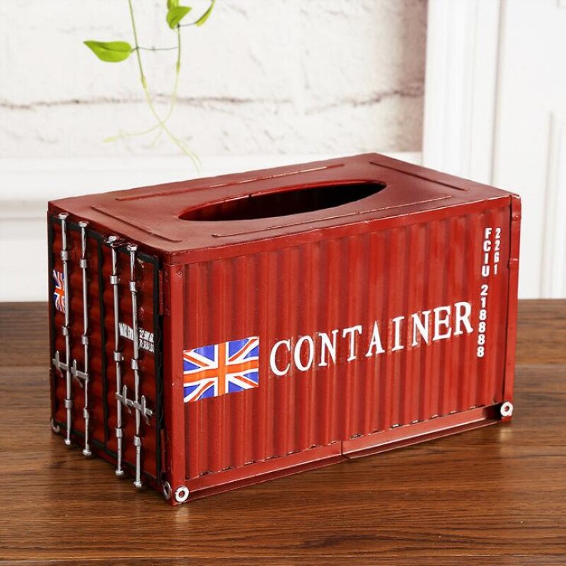 Klassieke 3D Big Size Container Tissue Box Contain... – Vicedeal