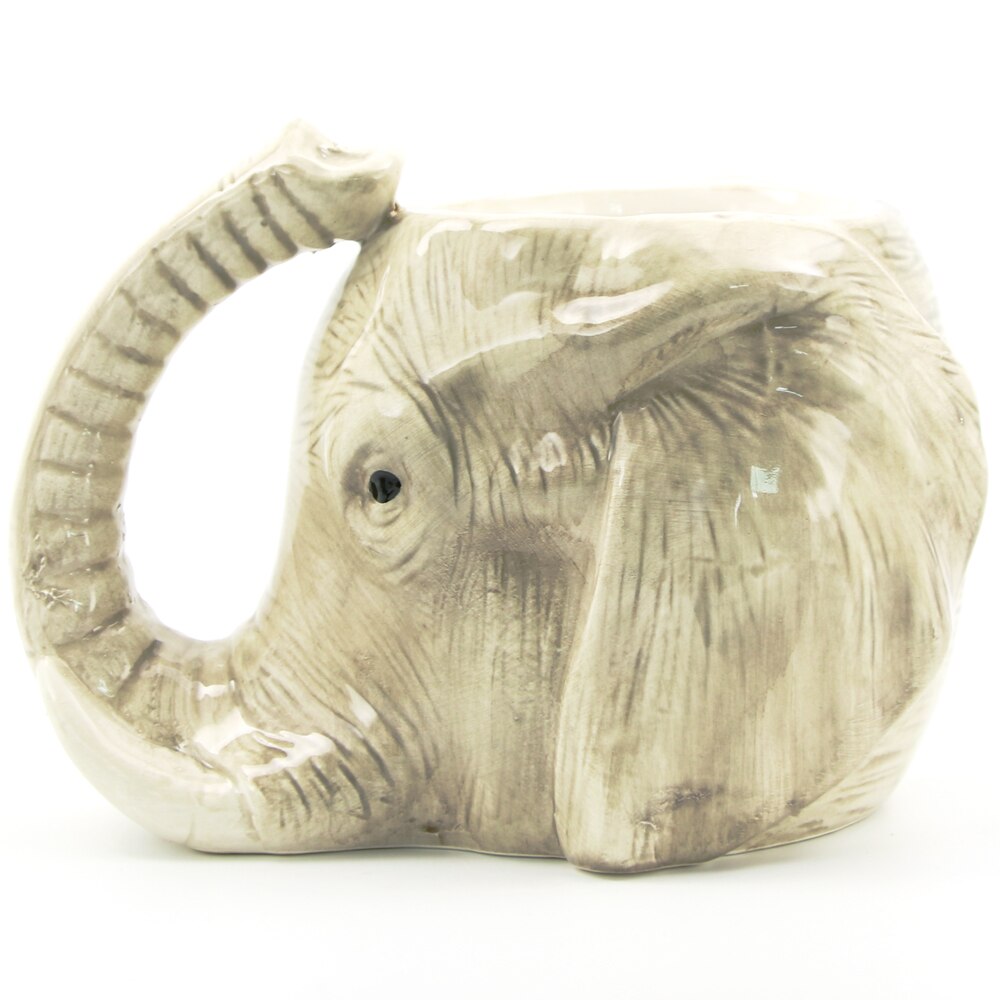 1Piece Wildlife Animal Coffee Mug Wild Elephant Ad... – Grandado