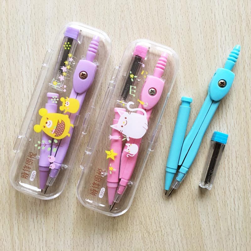 Compas d'école pour filles mignonnes, papeteri... – Grandado