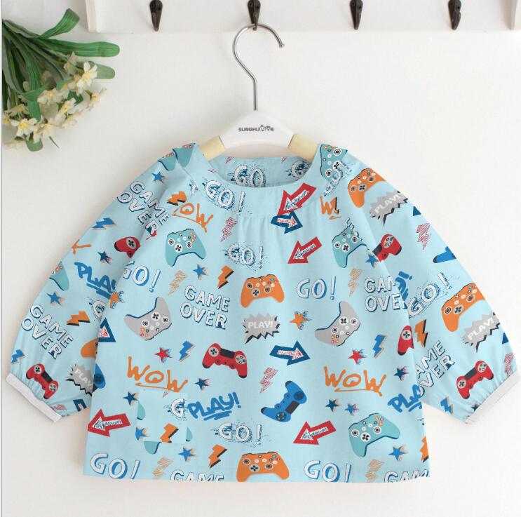 Gul blå hvid lege spil bomuldsstof klud gør det se... – Grandado