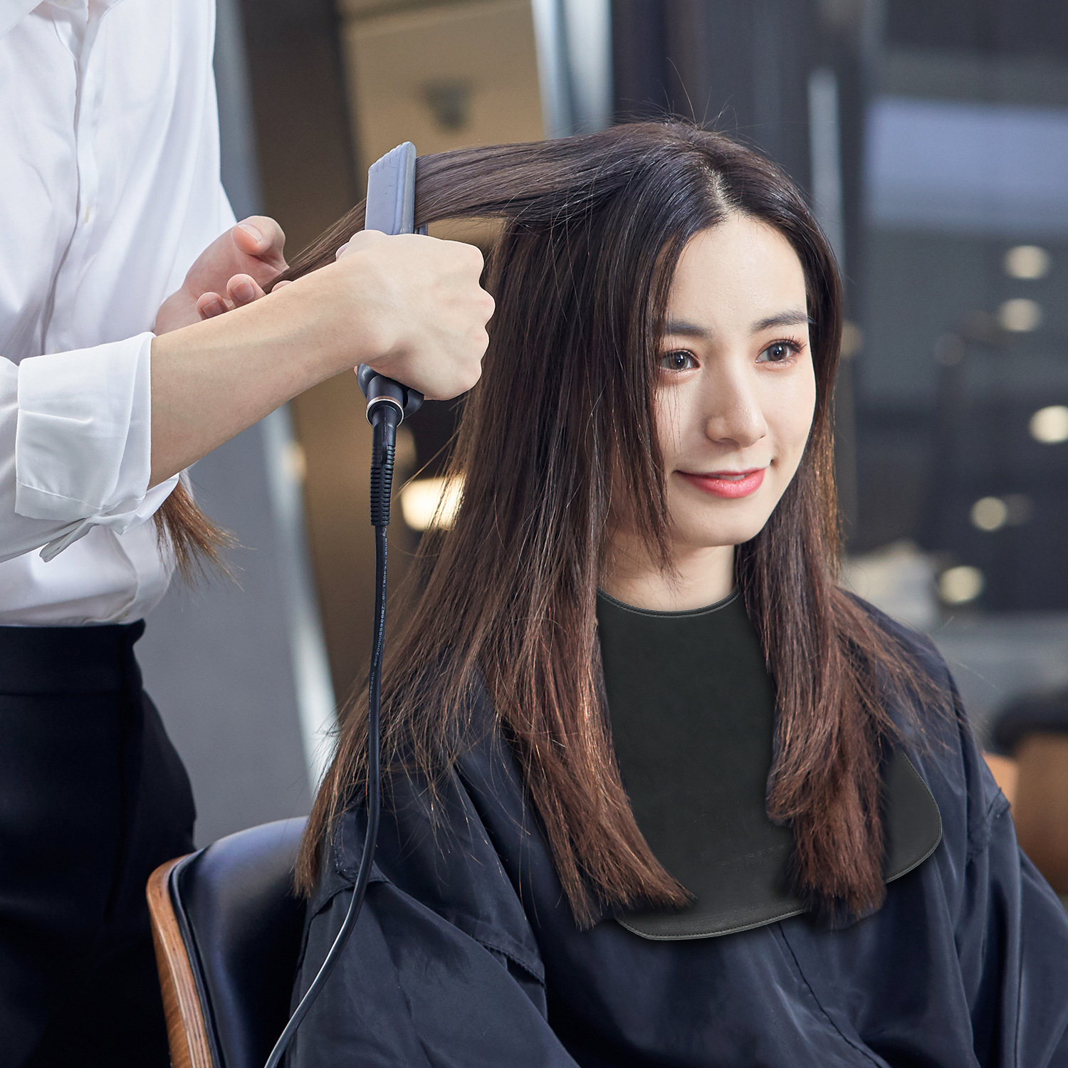 Salon Pu Waterdichte Haar Snijden Kraag Haar Knipp... – Grandado