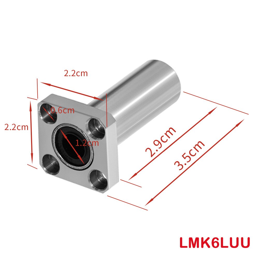 4pcs/lot LMK8LUU LMK10LUU LMK12LUU Square Flanged ... – Vicedeal