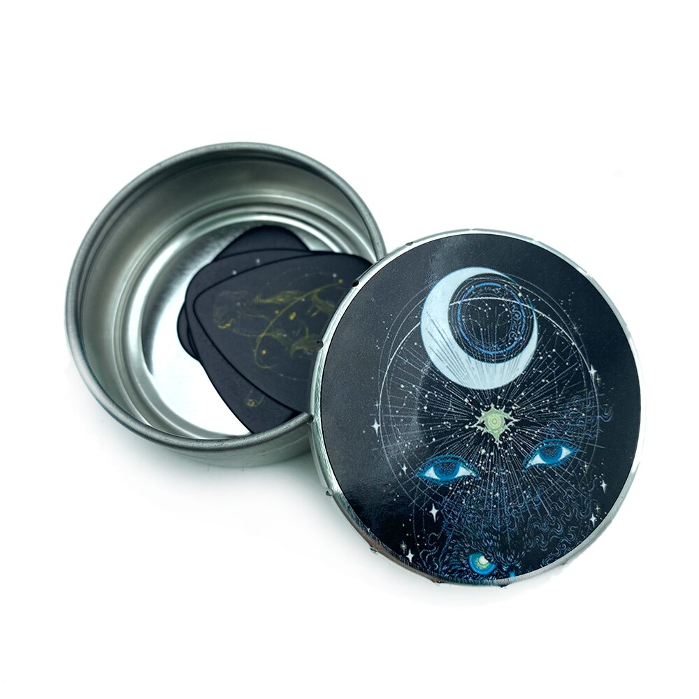 12 Pack In Een Blikken Doos 0.71Mm Medium Plectrum... – Grandado