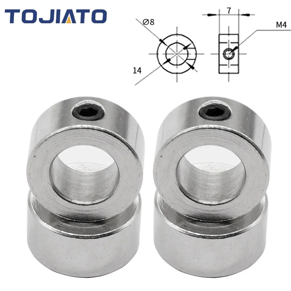 2/4/6/8/10pcs 8mm T8 Opensource Lock Collar T8 Lea... – Grandado