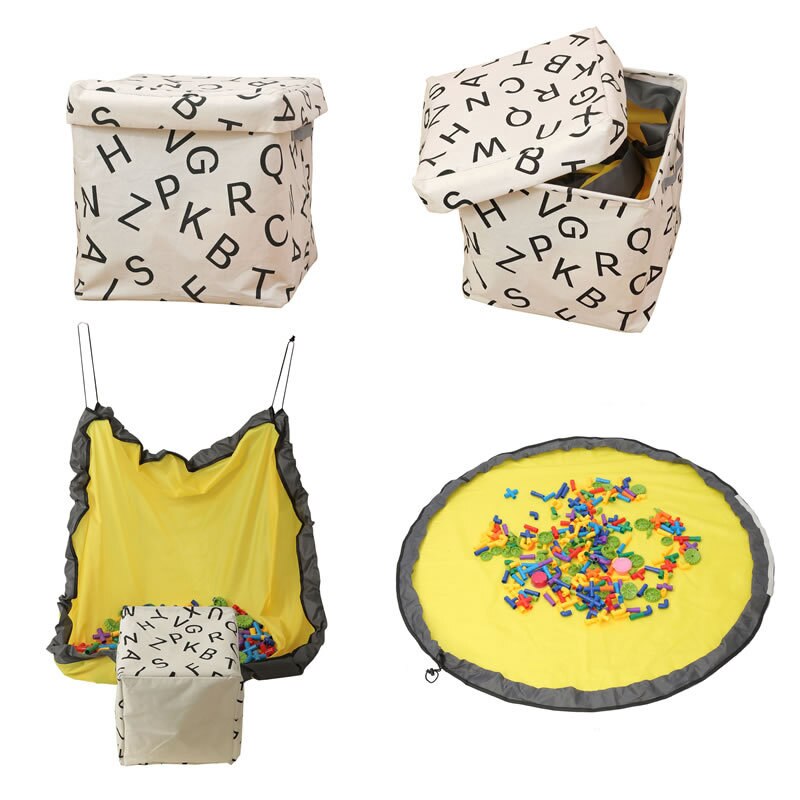 DIY Kids Toy Clean-up Storage Bag Multifunctional ... – Grandado