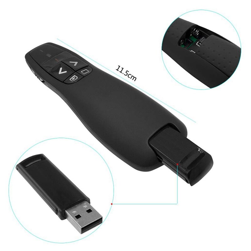 Tb-032 2.4Ghz USB Wireless Presenter Pen Ppt Remot... – Grandado