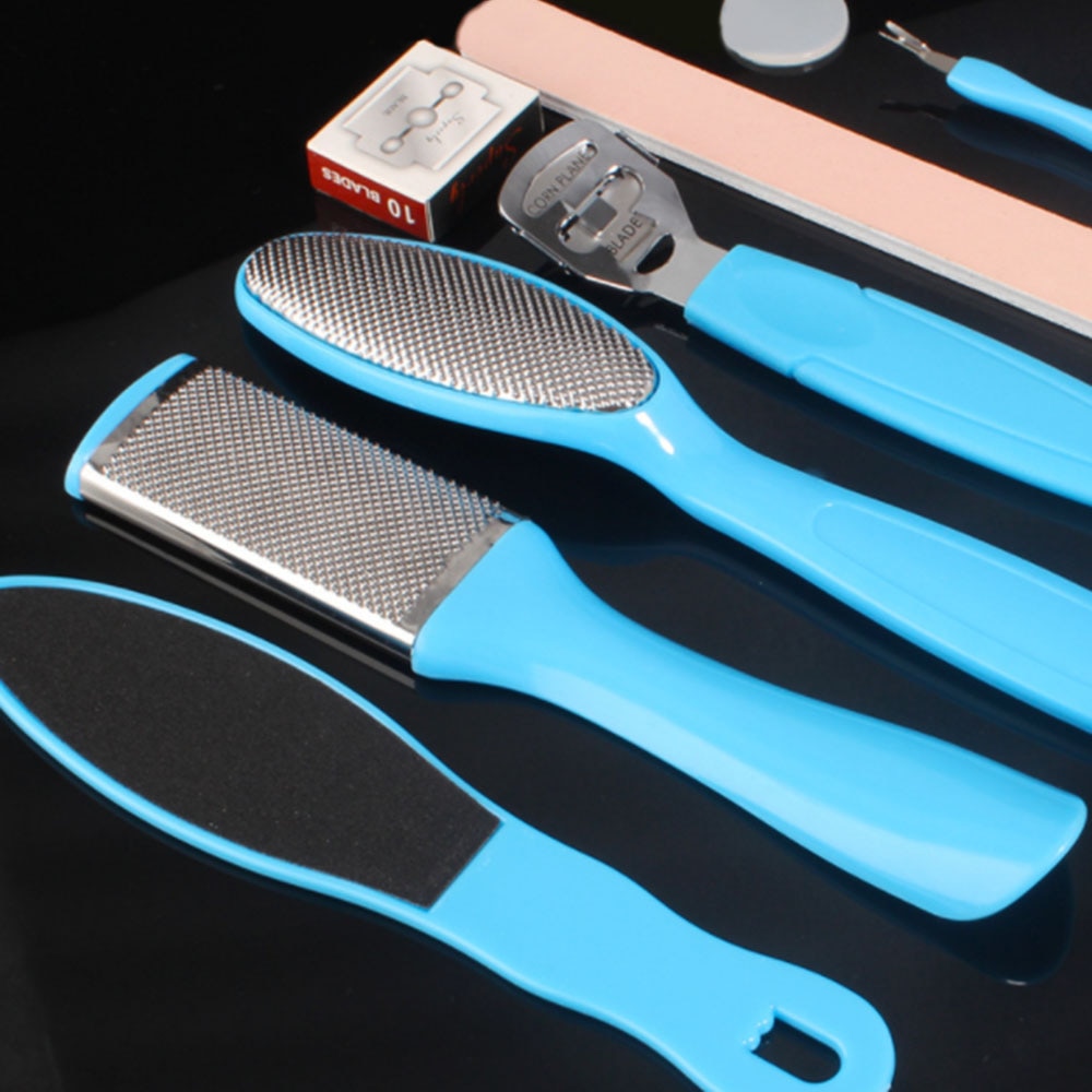 8pcs/set Pedicure Tool Foot Care File for Feet Hee... – Vicedeal