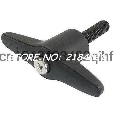 Black 8mm Male Thread Spring Loaded T Shaped Adjus... – Vicedeal