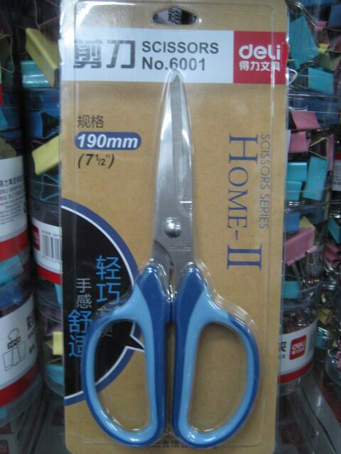 Deli 6001 schaar 190mm Kantoor van schaar – Grandado