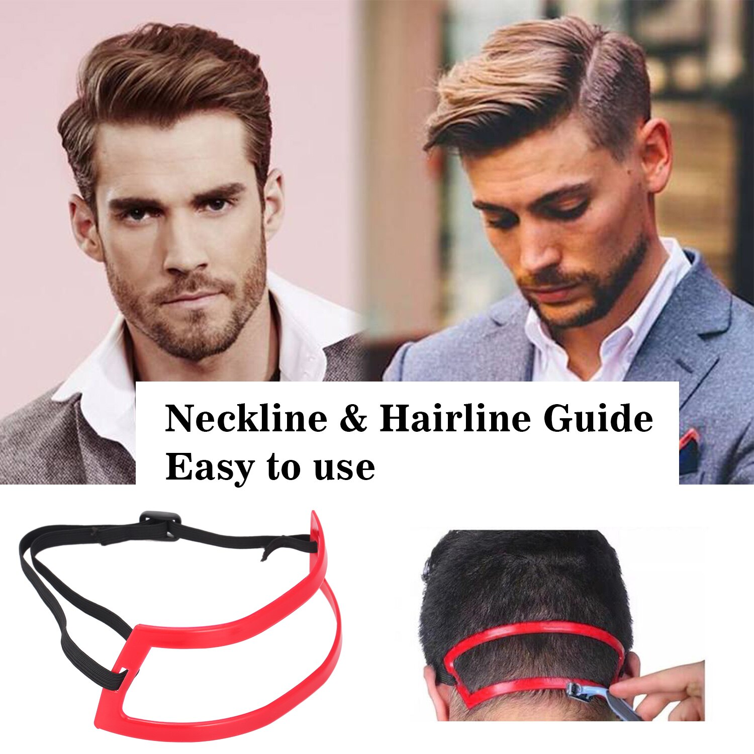 Barber Neckline Hairline Guide Hair Trimming Shavi... – Grandado