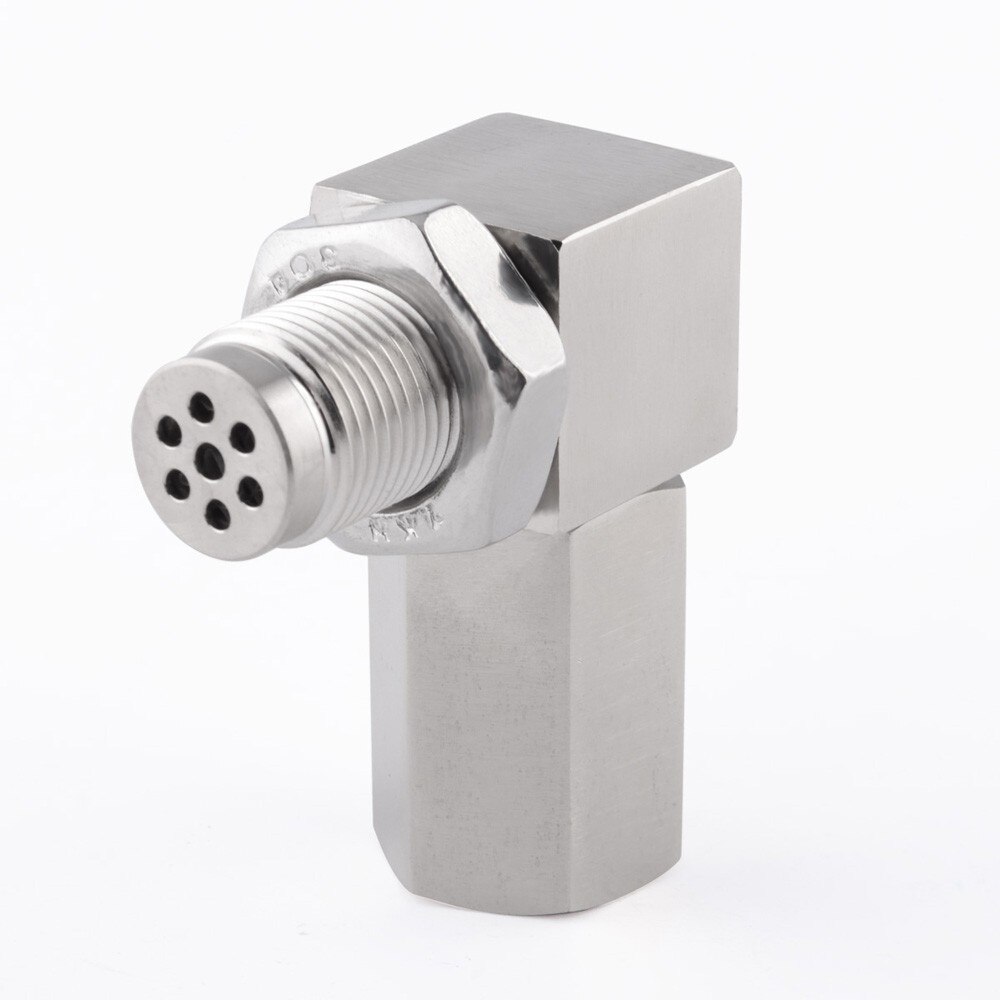 Universal Oxygen Sensor Extender 90 Degree 02 Bung... – Grandado