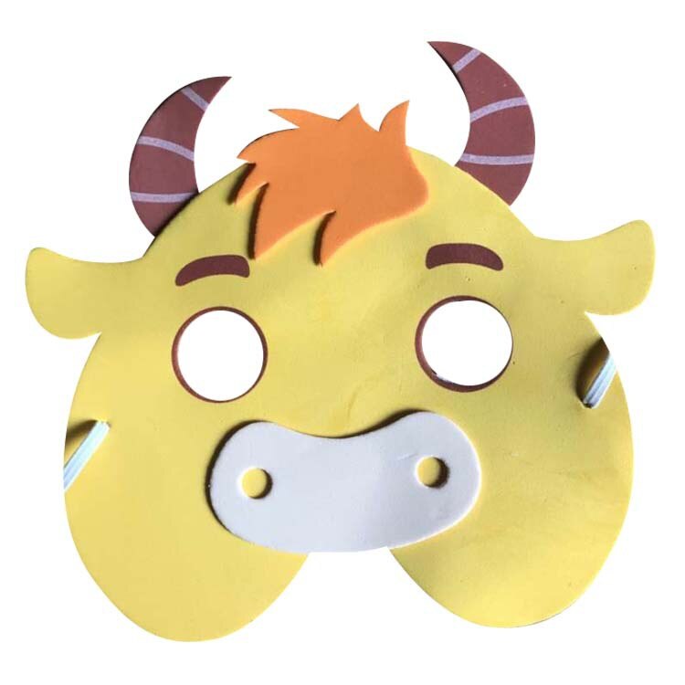 EVA Children's Cartoon Animal Mask Cartoon Kids Bi... – Grandado