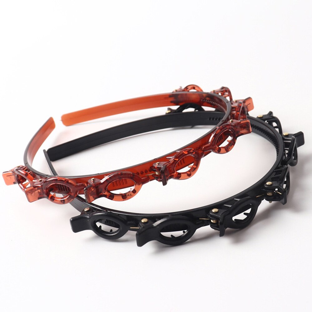 Double Layer Twist Plait Head band Hair Tools, Dou... – Grandado