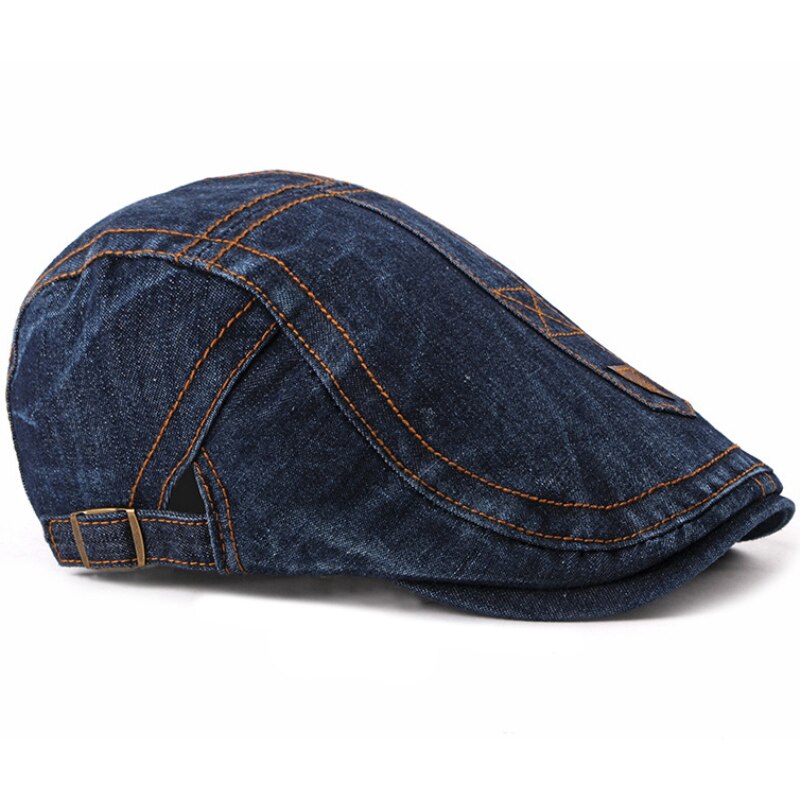 HT1841 Men Women Caps Hats Cotton Denim Male Femal... – Grandado
