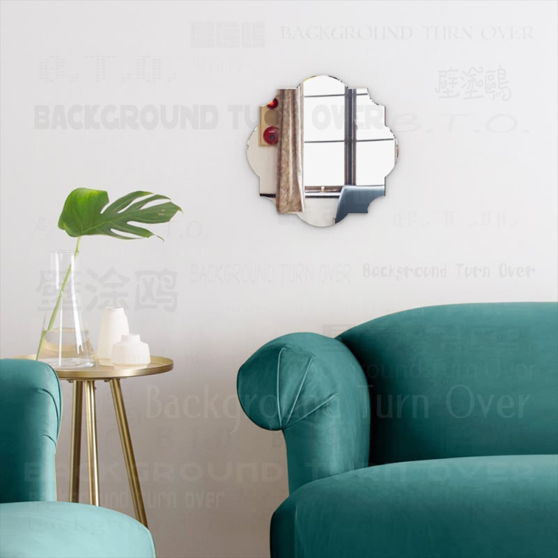 Mirror Wall Vanity Body Mirrors For Home Round Dec... – Grandado