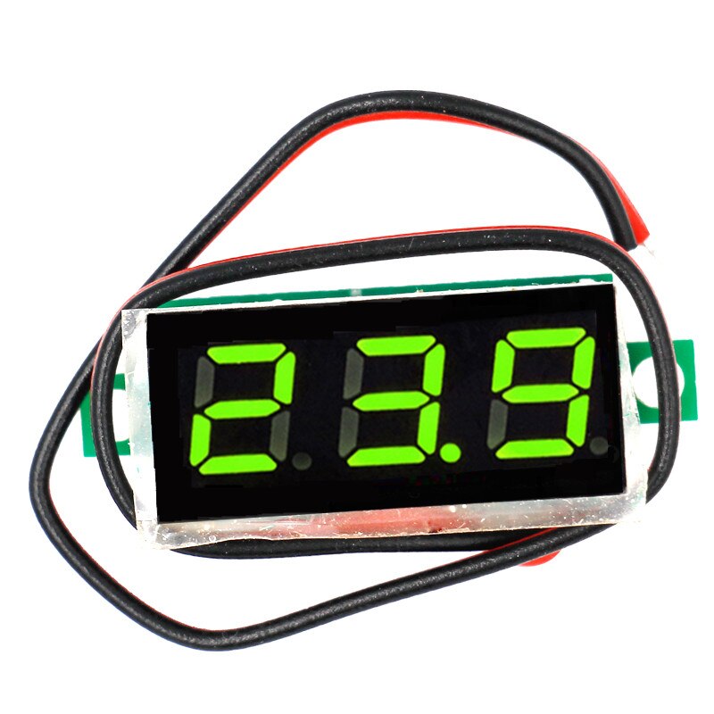 LCD digital Panel voltmeter voltimetro Volt tester... – Grandado